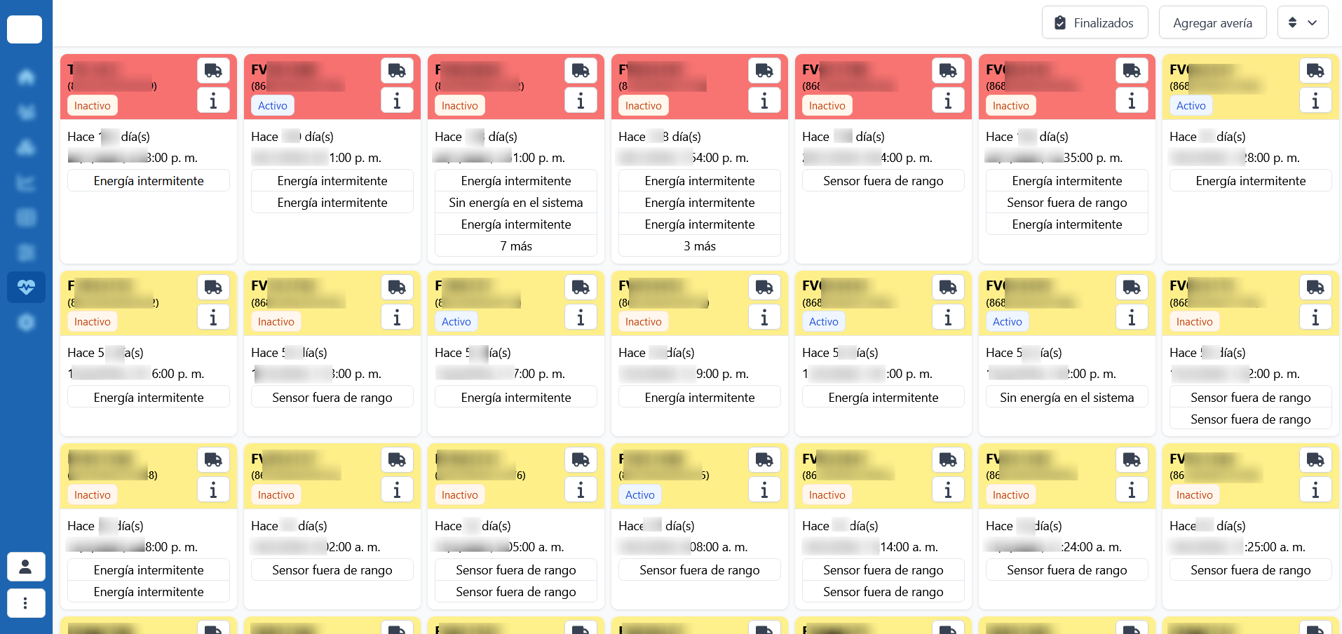 Módulo de diagnóstico - Documentación
