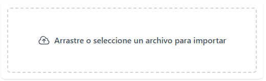 Importar tickets - Documentación