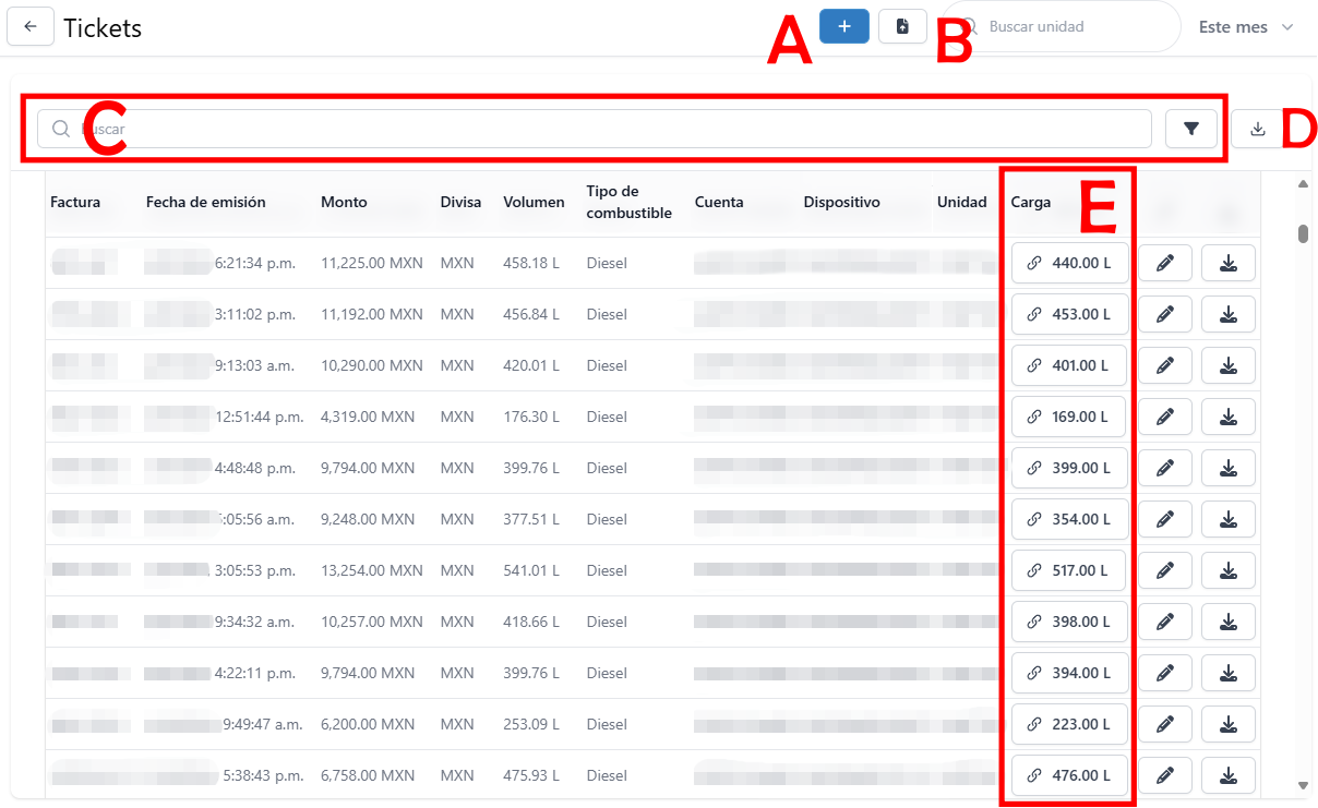 Tickets - Documentación